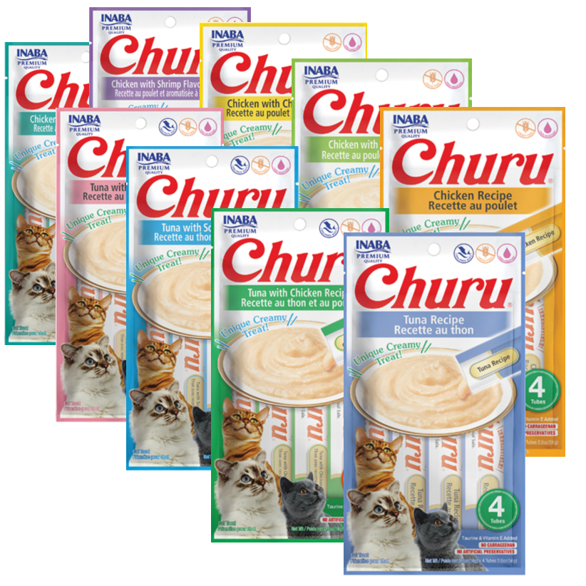 INABA Churu Creamy Cat Treats 14grams X 4 Sticks (1 pack) | Shopee ...