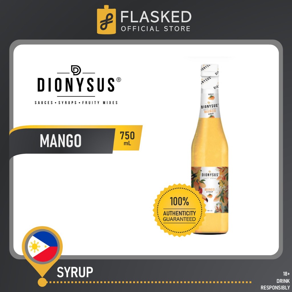 Dionysus Mango Syrup 750ml | Shopee Philippines