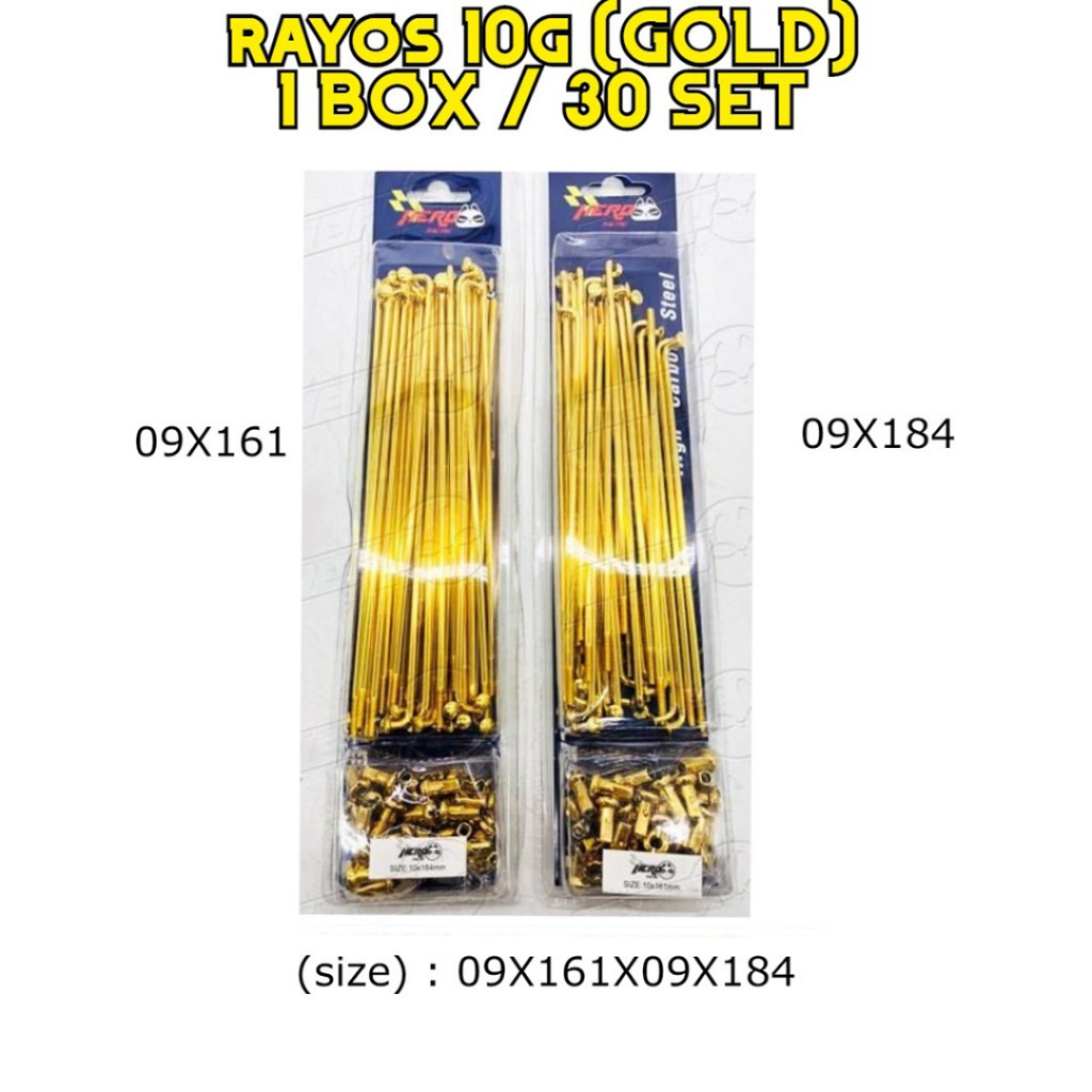Suzuki Smash 115 Original Gold Rios GOLD rim set gold | 1 SET (9x161 ...