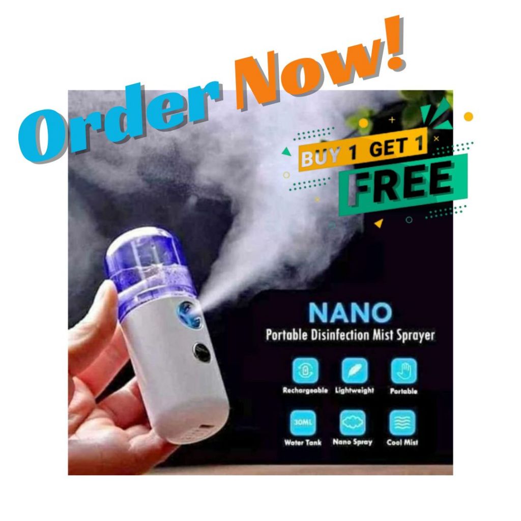 Nano Spray buy selected products and get it for free | Shopee Philippines