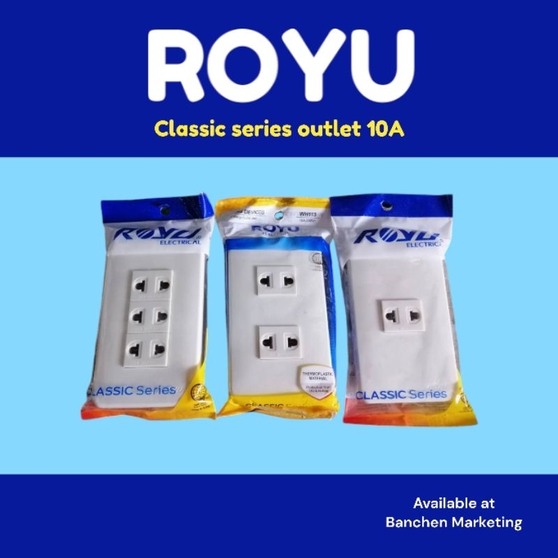 ROYU Classic Outlet set Universal | Shopee Philippines