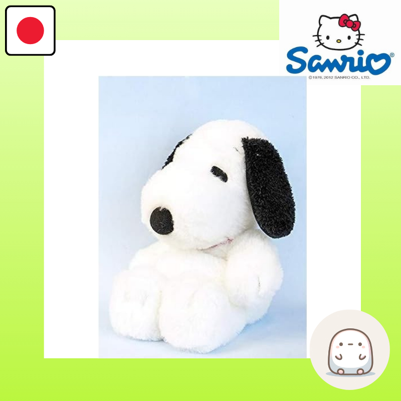 Nakajima Corporation PEANUTS FUWAKUTA SN Black White H14×W13×D13cm ...