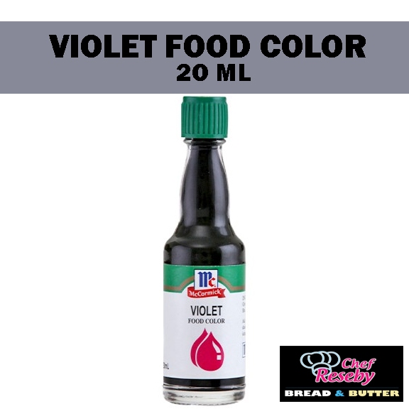 VIOLET FOOD COLOR MCCORMICK 20ML | Shopee Philippines