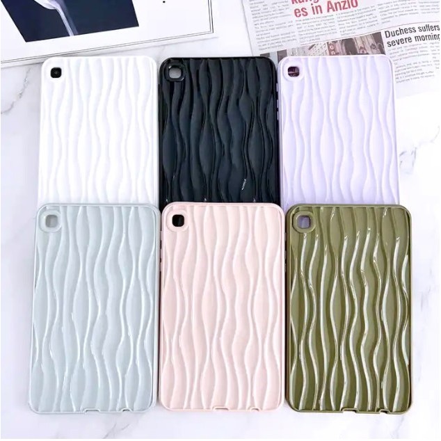 Water Ripple Tablet Case for SAMSUNG TAB A8 10.5 A9 PLUS 8.7 T220 T255 ...