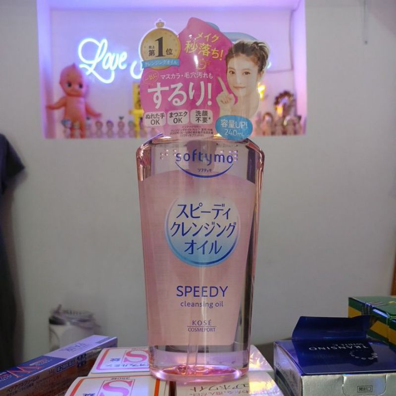 JAPAN Kose SOFTYMO SPEEDY CLEANSING OIL 240ml!!! | Shopee Philippines