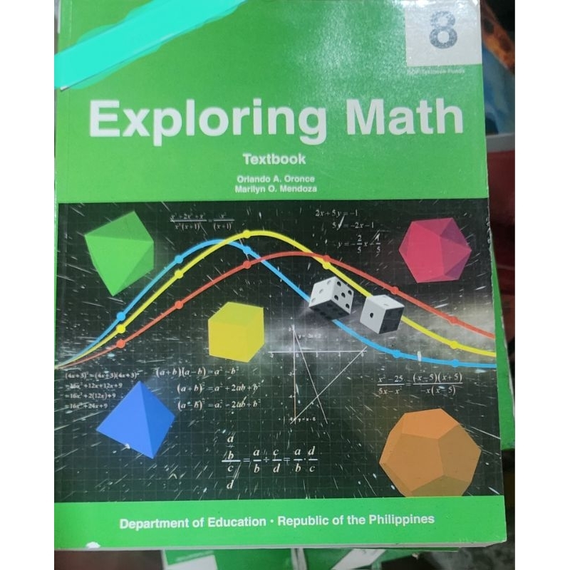 Exploring Math Textbook Grade 8 | Shopee Philippines