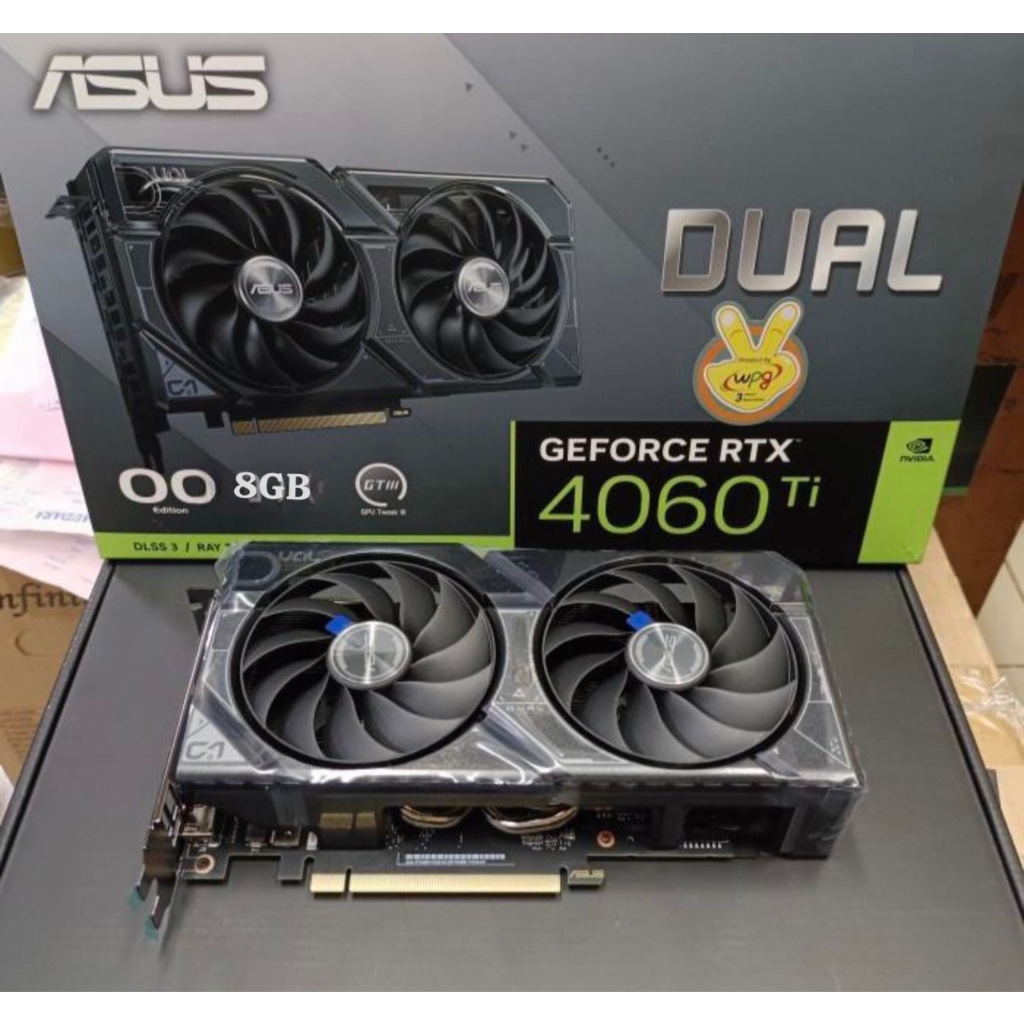 ASUS DUAL GEFORCE RTX 4060 TI OC EDITION 8GB GDDR | Shopee Philippines