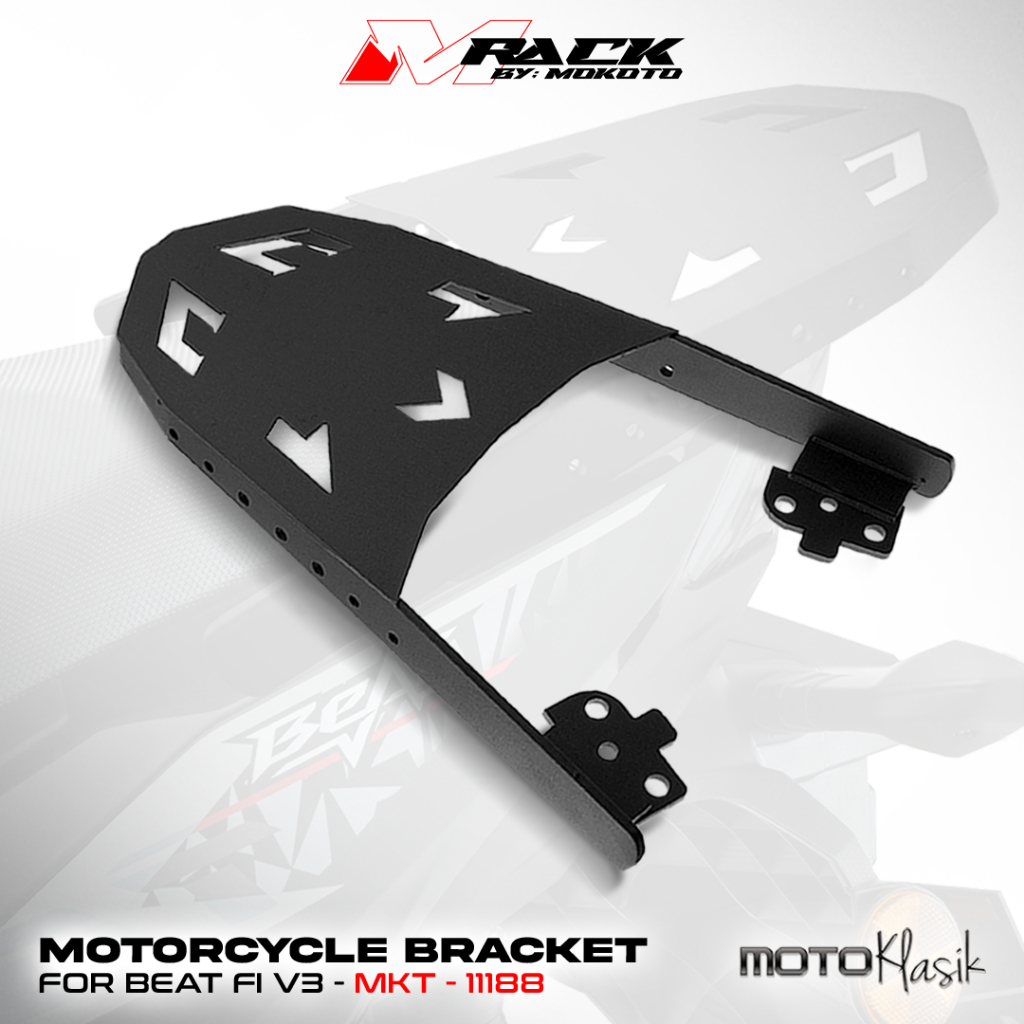 MOKOTO BEAT FI V3 MONORACK MKT-11188 MATTE BLACK HEAVY DUTY MRACK TOP ...