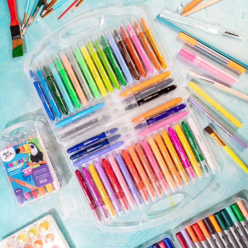 MONT MARTE Twistable Colours in Case 12/24/48 pcs | Shopee Philippines