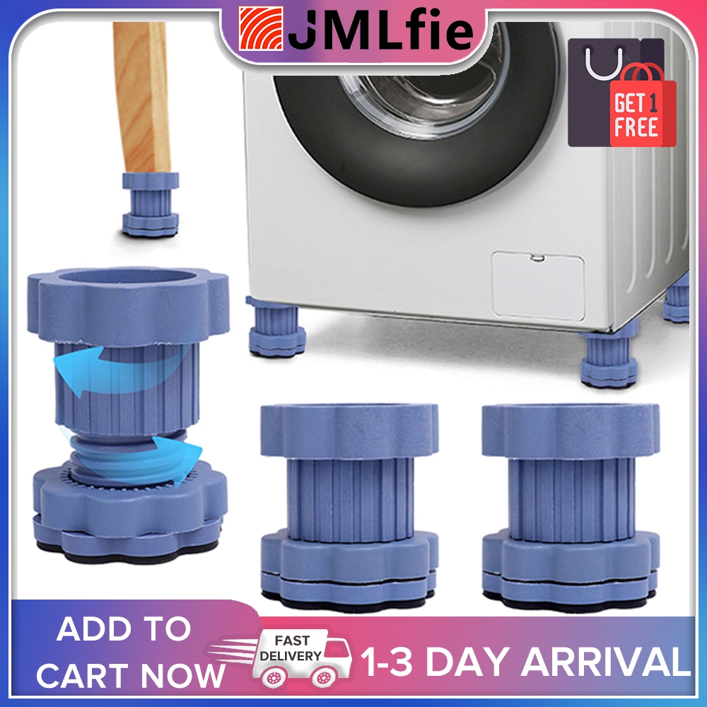 Washing Machine Stand Adjustable Heightener Fridge Dryer Leveling Foot ...