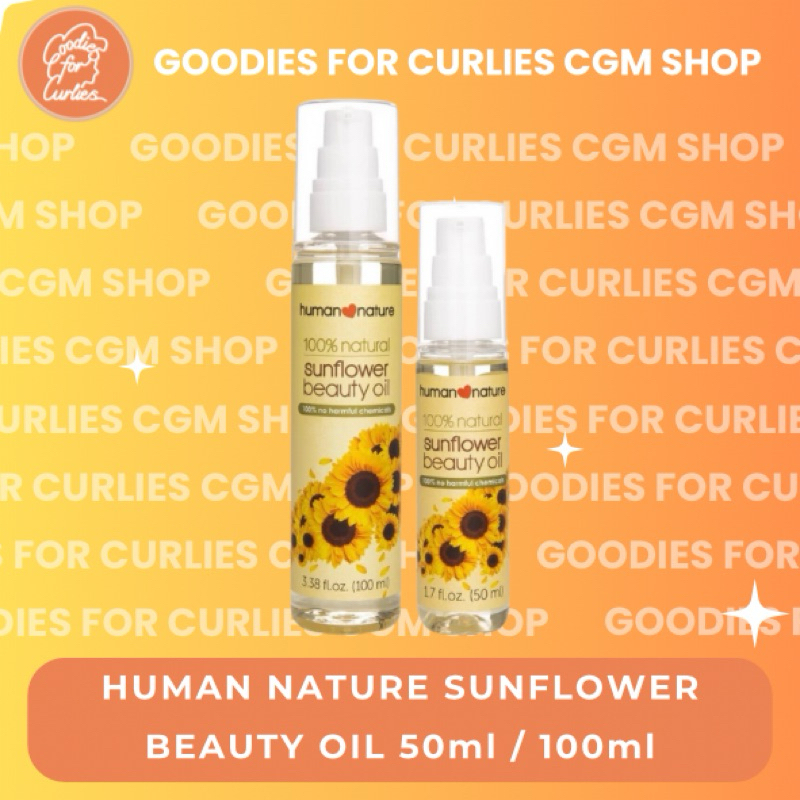 Human Nature Sunflower Beauty Oil Hhn13 | Shopee Philippines