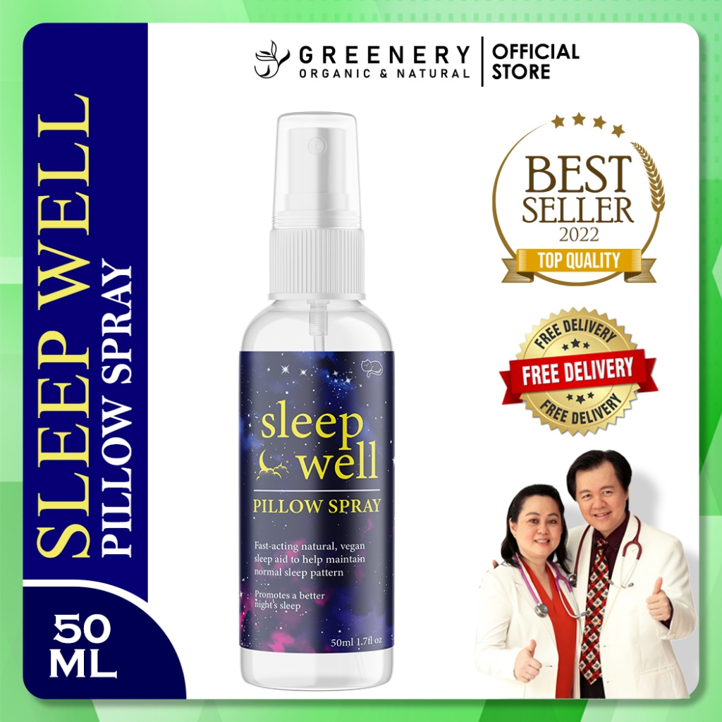 Sleepwell Essential Oil Spray for better Sleep Solves Insomnia Relieve ...