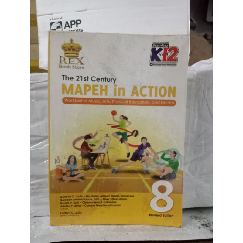 THE 21ST CENTURY MAPEH IN ACTION GRADE 8(USED BOOK) | Shopee Philippines