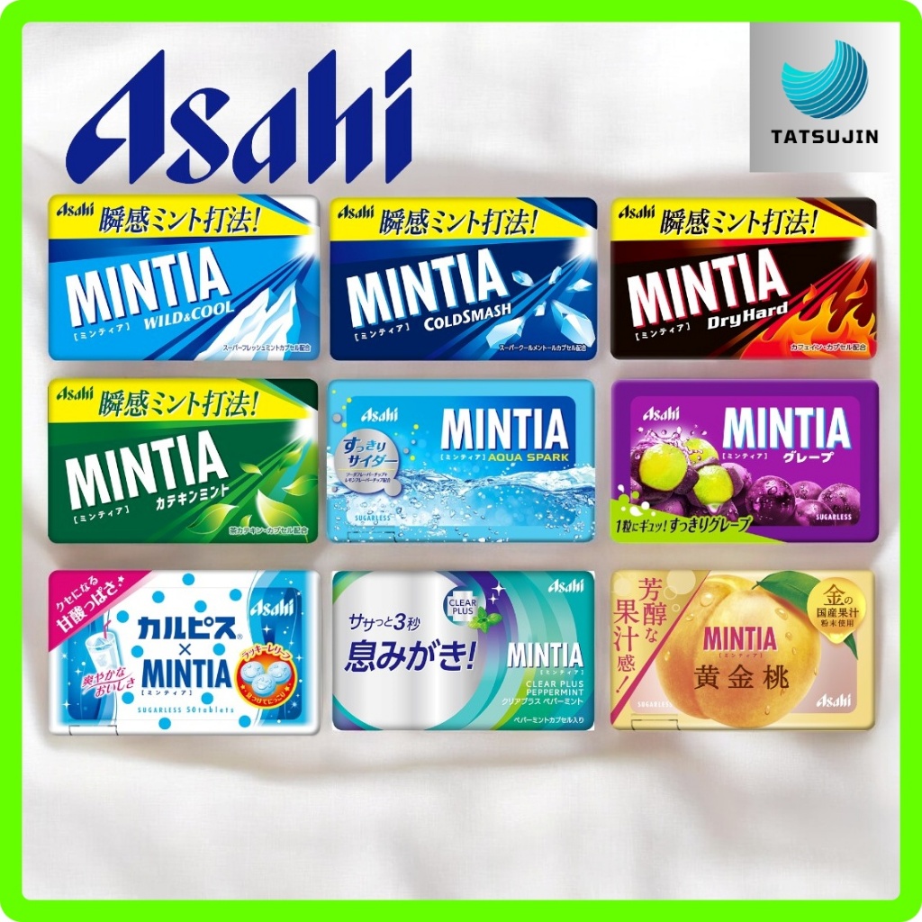 Mintia mint flavor tablets 50 grains Asahi japan japanesefood | Shopee Philippines