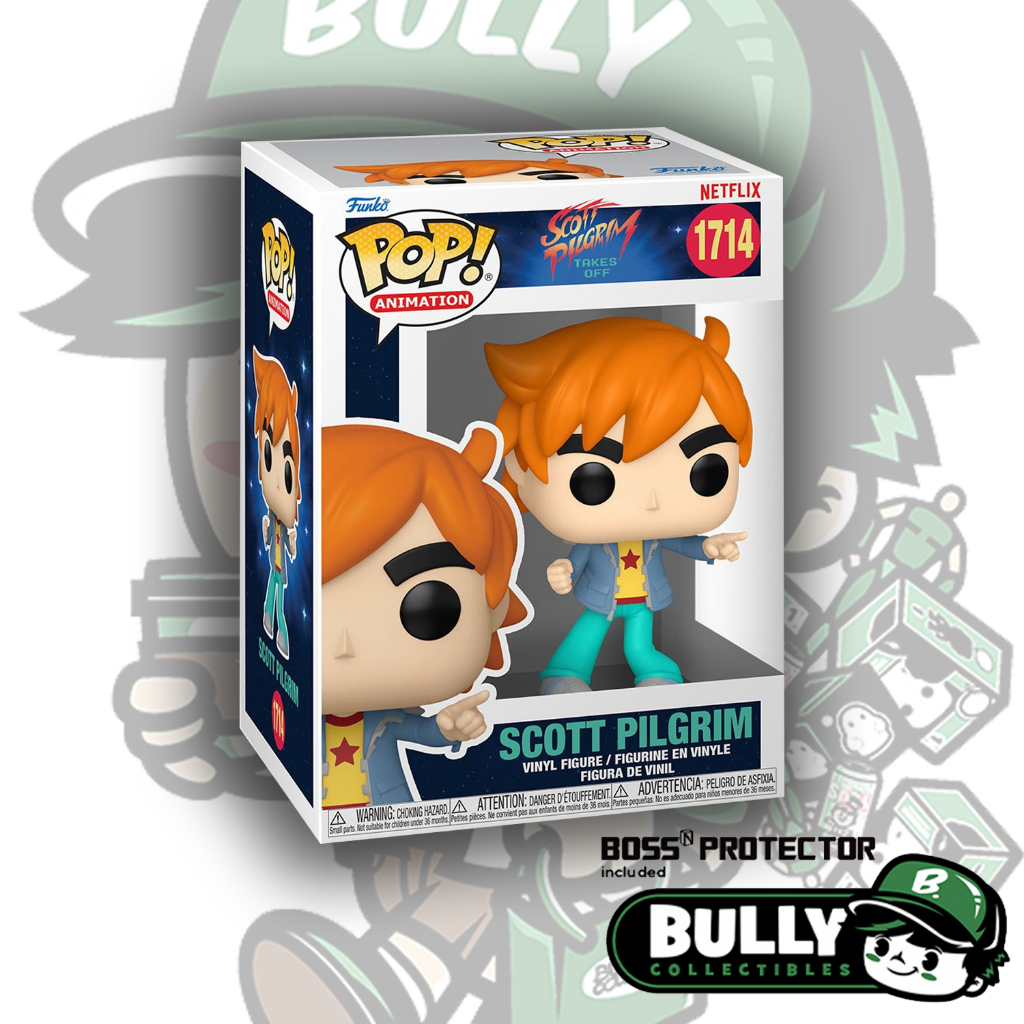 Funko POP! Animation: Scott Pilgrim Takes Off - Scott Pilgrim Pointing ...