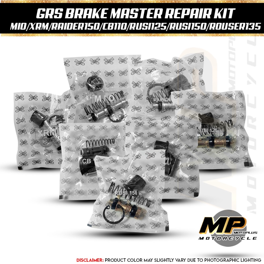 GRS BRAKE MASTER REPAIR KIT FOR RAIDER 150 REAR/RUSI 125/RUSI 150 ...