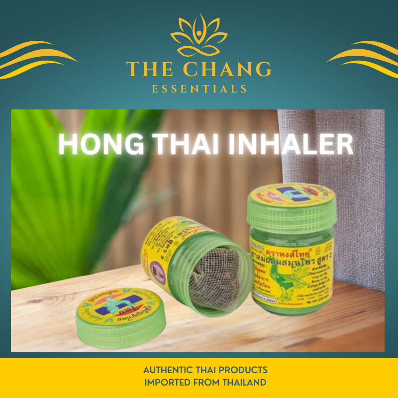 The Hong Thai Inhaler Thailand Original Herbal Inhalant 100% Authentic by The Chang Essentials ...