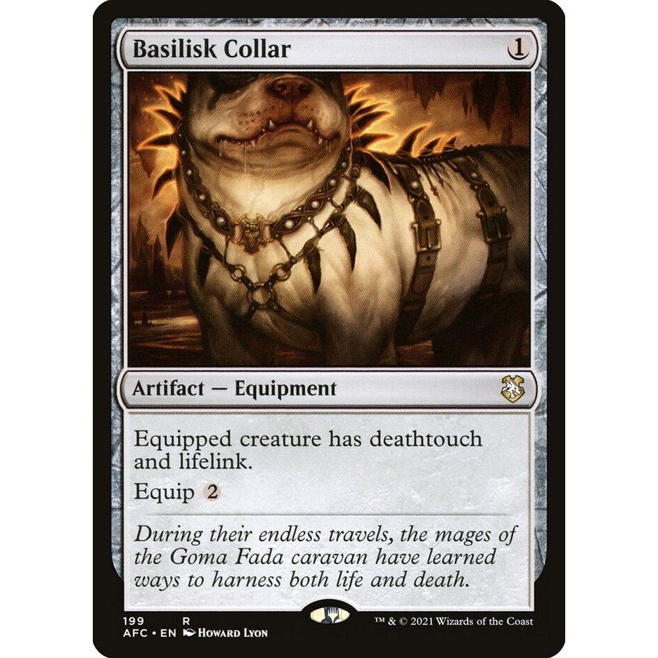 MTG Magic: The Gathering - Basilisk Collar | Shopee Philippines