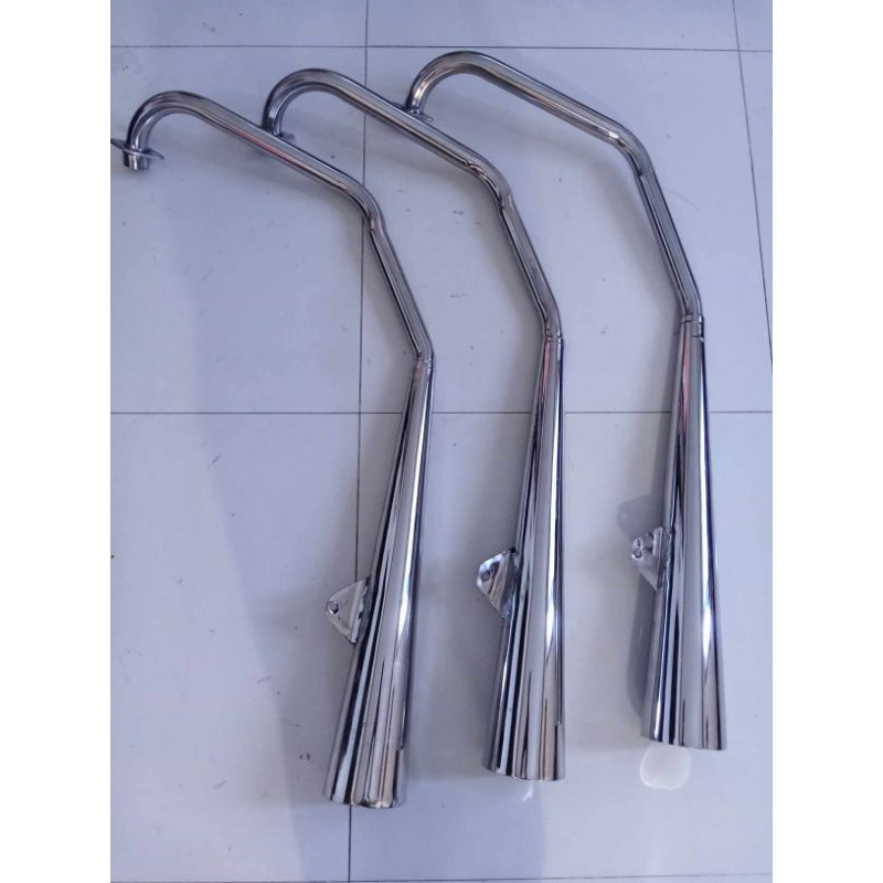 YTX 125 Muffler Pipe (Malutong Tunog) Pure Stainless | Shopee Philippines