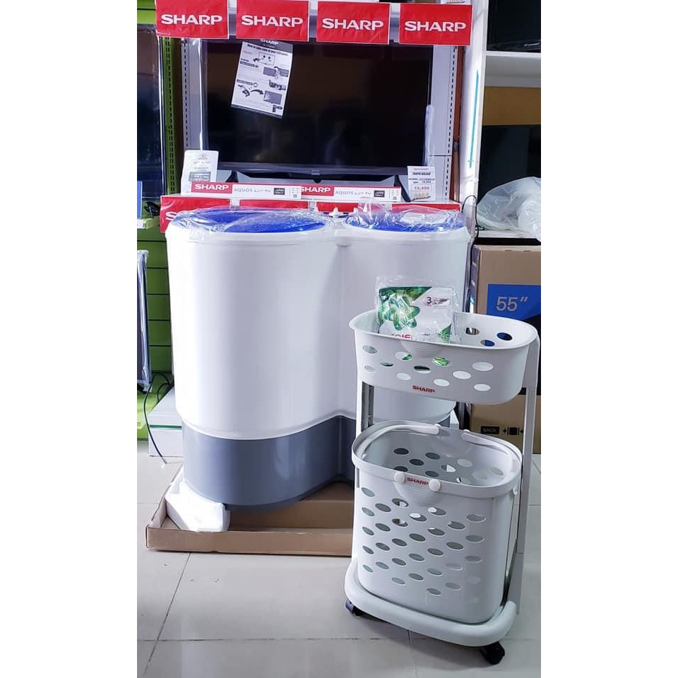 Sharp Washing MachineTwin Tub 8.5kg | Shopee Philippines