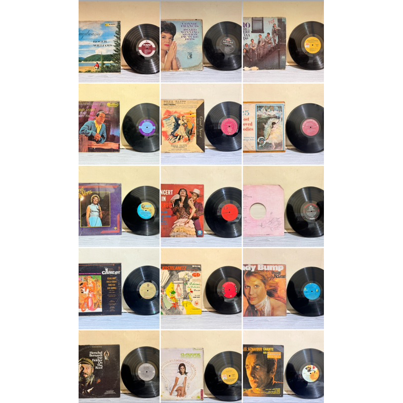 LP Long Playing Vinyl Records Box 12 | Shopee Philippines