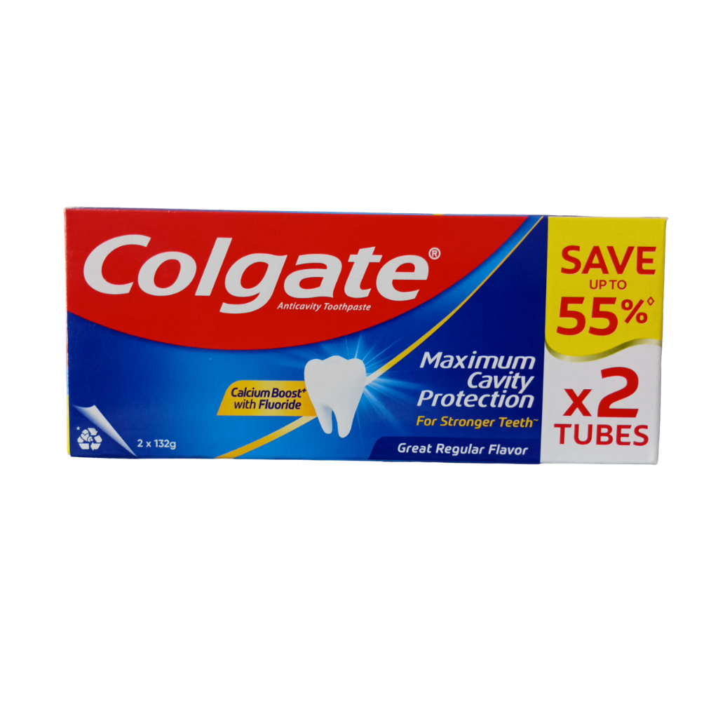 Colgate Great Regular Flavor 132g Twin Pack | Shopee Philippines