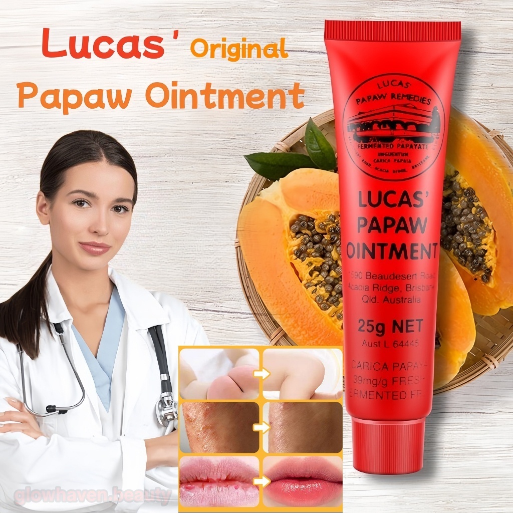 Papaw Ointment Australia Original Lucas Ointment 15g Lip Balm | Burn ...