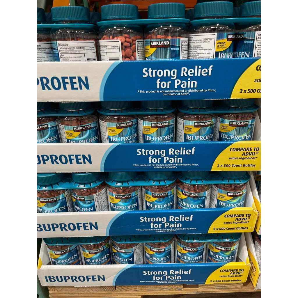 *Ibu prof en pain/fever relief, Kirkland ORIGINAL FROM USA, like Ad vil ...