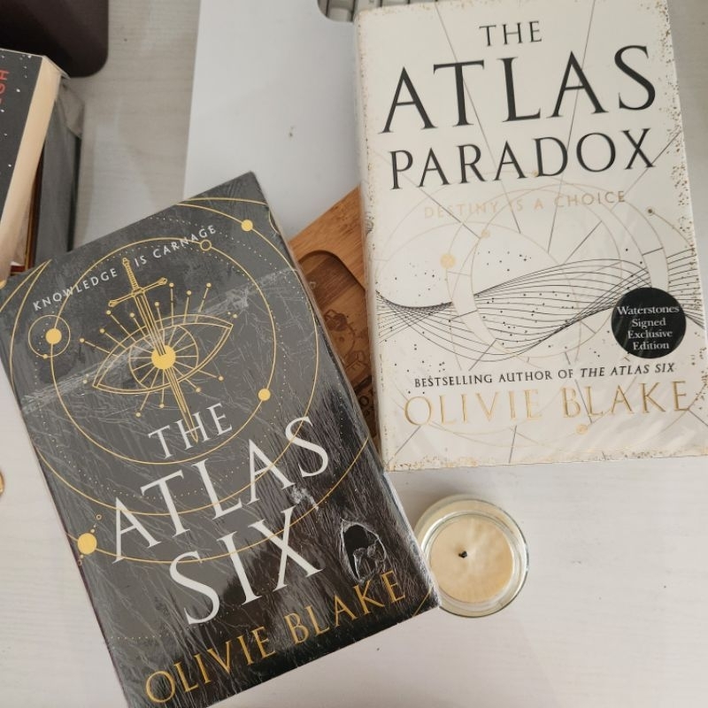The Atlas Six and The Atlas Paradox - Olivie Blake, fantasy, YA ...