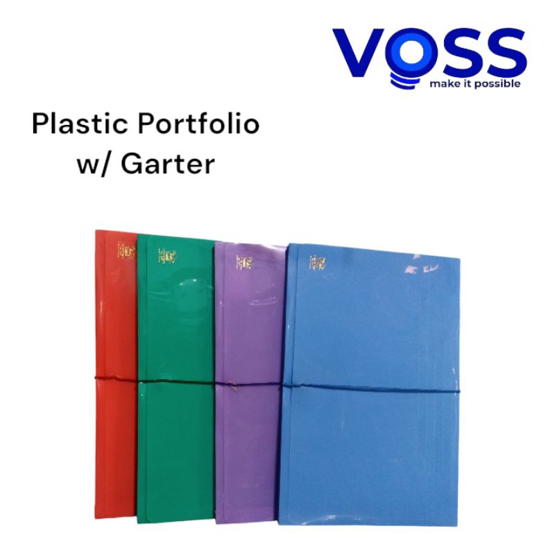 Flamingo Plastic Portfolio w/Garter Expandable Legal Size Thick & High ...