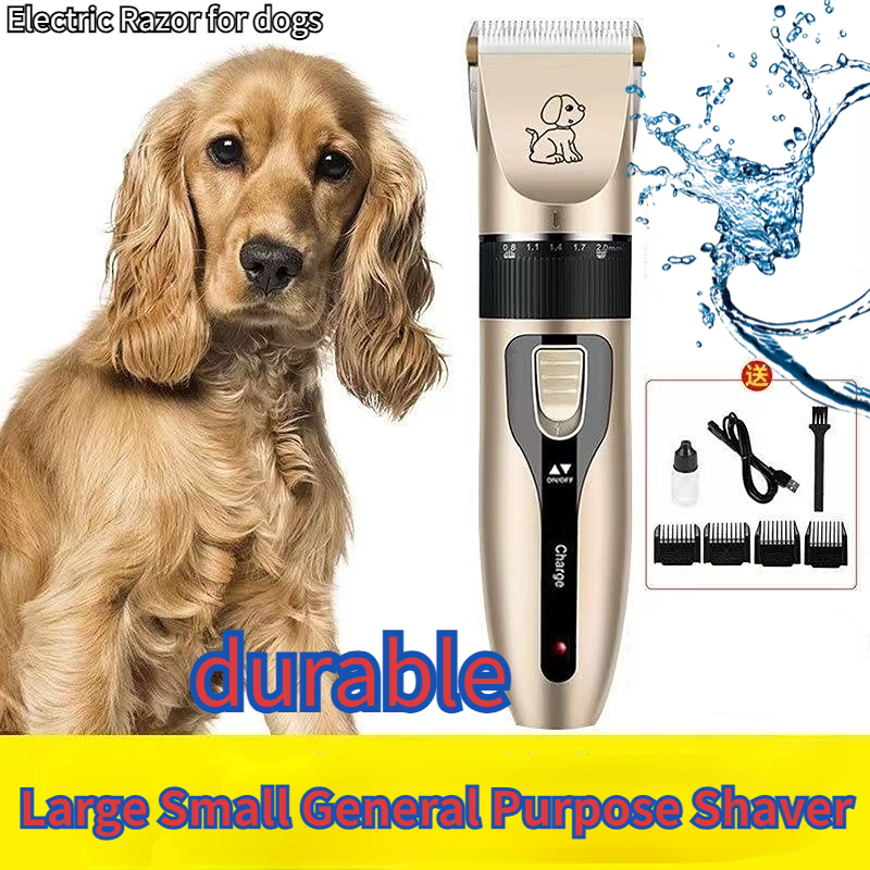 Electric Razor for dogs Pet Dog Hair Heard Trimmer Shaver Quiet Razor ...