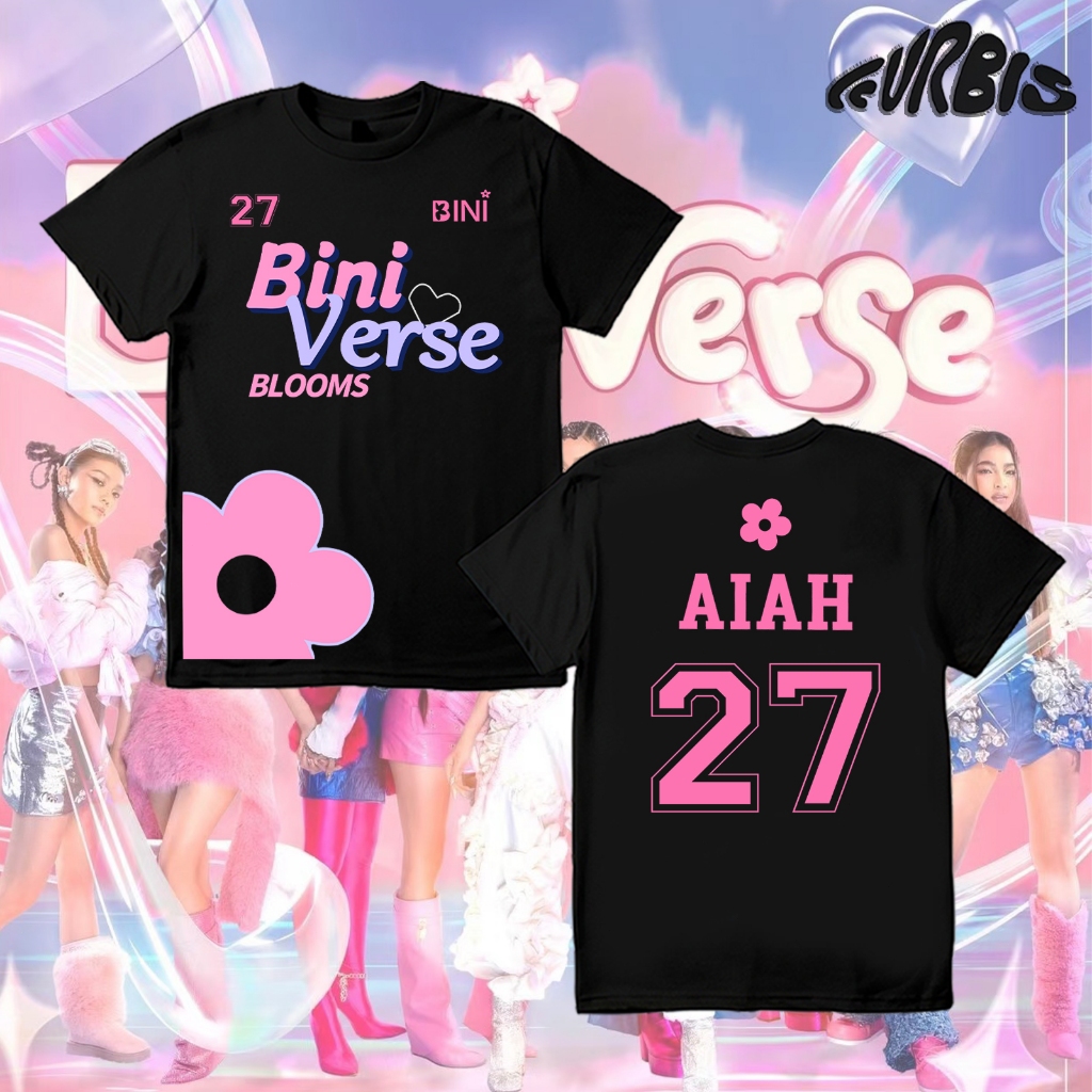BINI Inspired T Shirt - MIKHA MALOI SHEENA COLET JHOANNA GWEN AIAH ...