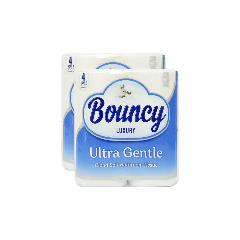 Bouncy Bathroom Tissue 3 Ply 200 Pulls x 8 Rolls | Shopee Philippines