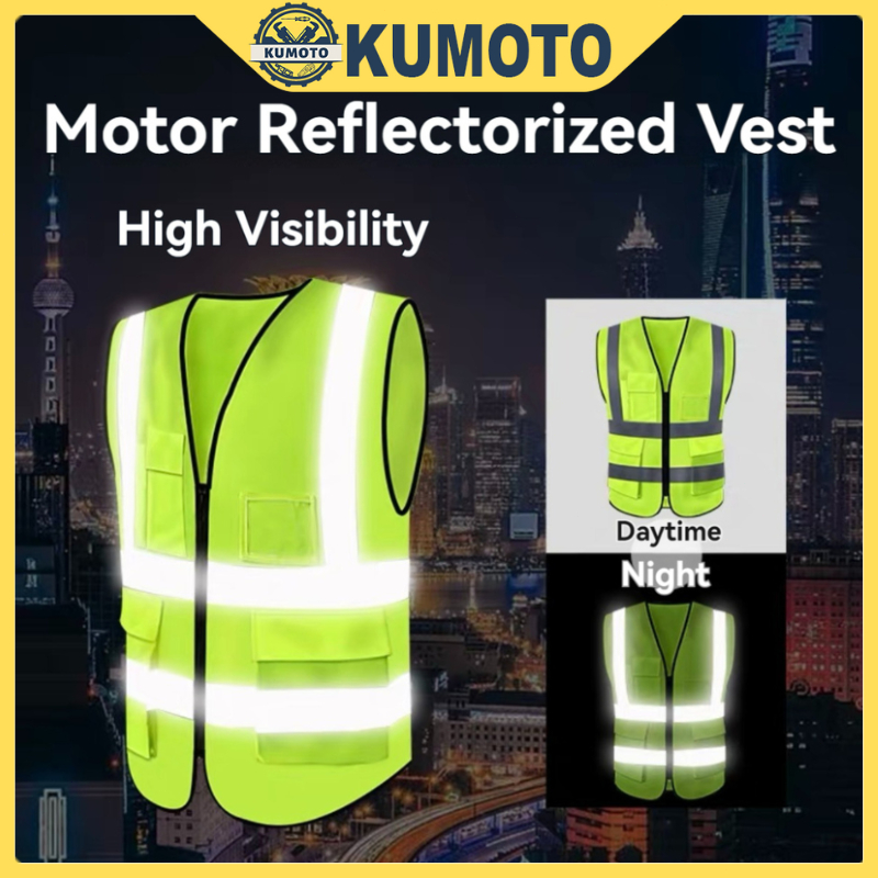Safety Reflective Vest With Pocket High Visible best reflector motor ...