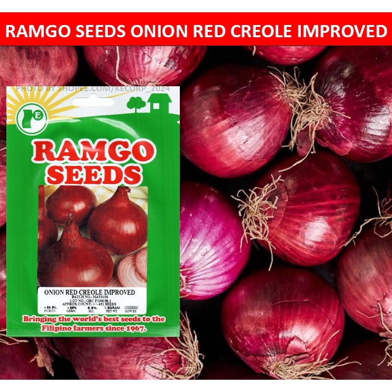 Ramgo RPD Seeds Red Onion Creole Improved 1.5 gram_kc241207 | Shopee ...