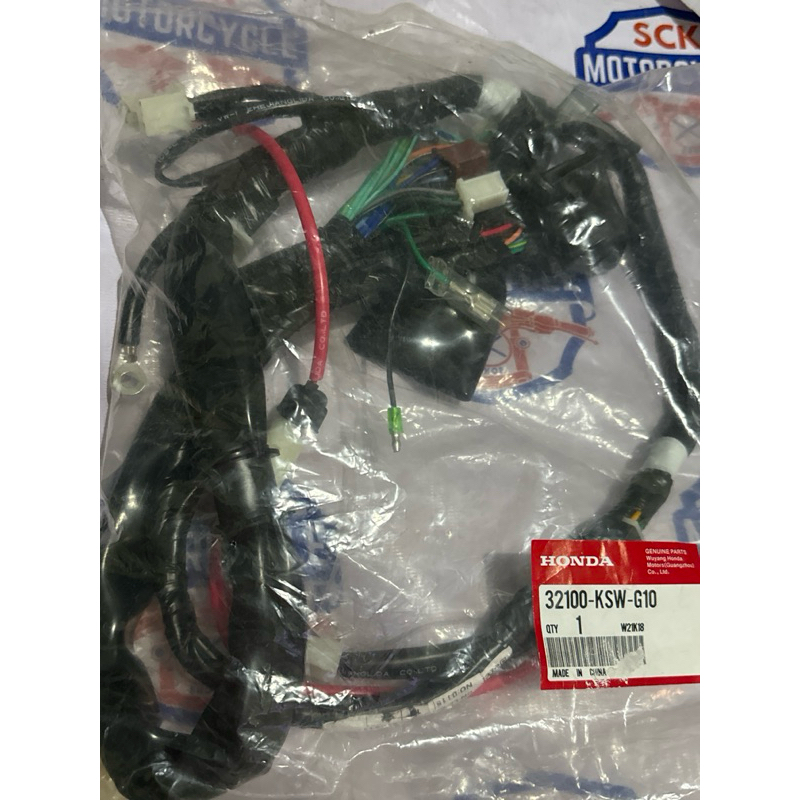 HONDA TMX125 ALPHA WIRE HARNESS GENUINE | Shopee Philippines