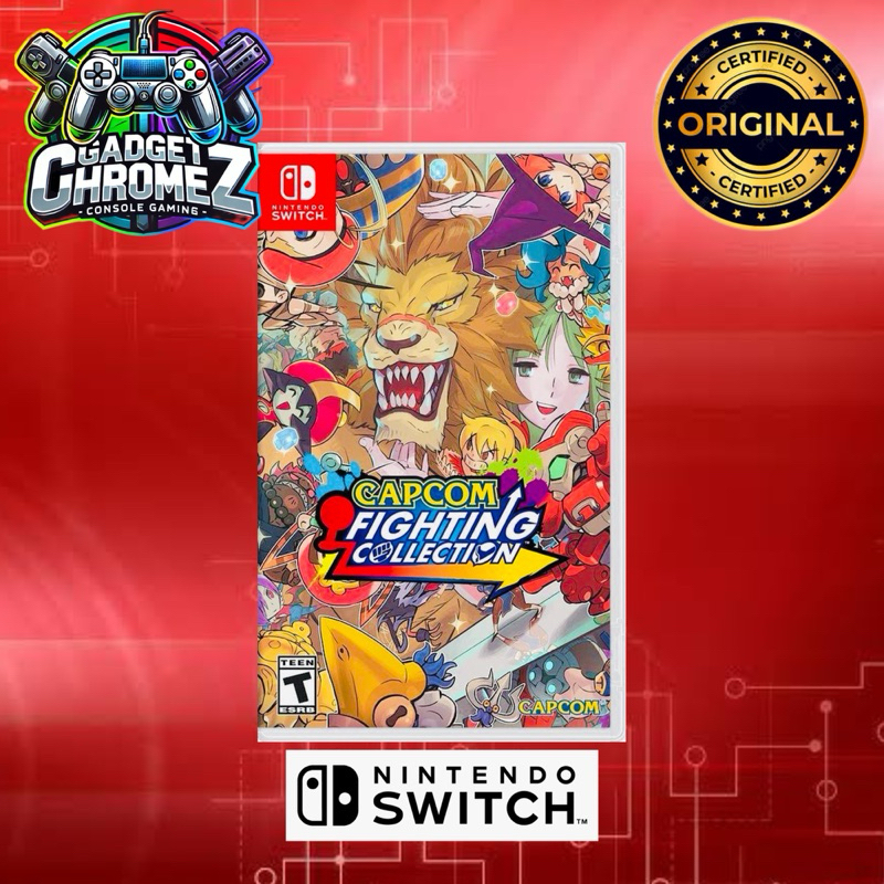Capcom Fighting Collection | Nintendo Switch Game | BRANDNEW | Shopee ...