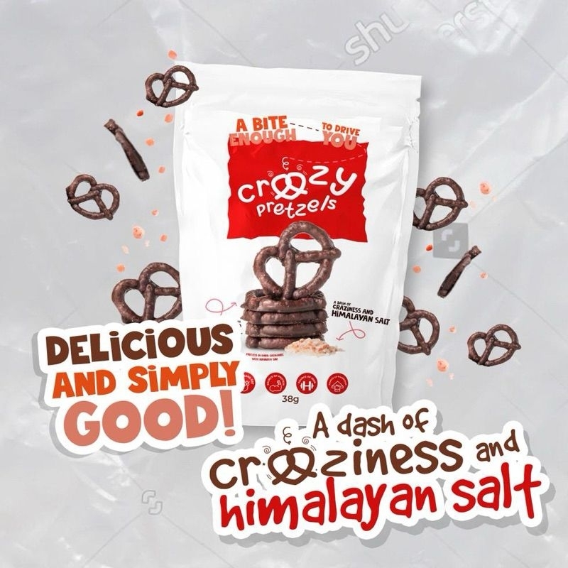 CRAZY PRETZEL Yogurt pretzels 30g | Shopee Philippines