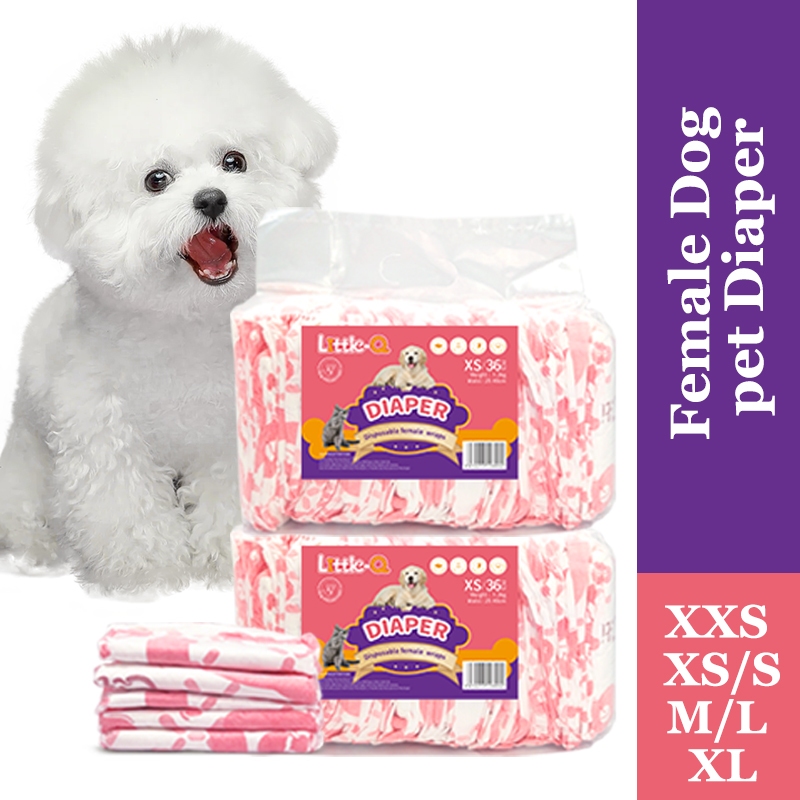 Pet Dog Female Wraps (36-20 pcs per pack) | Shopee Philippines