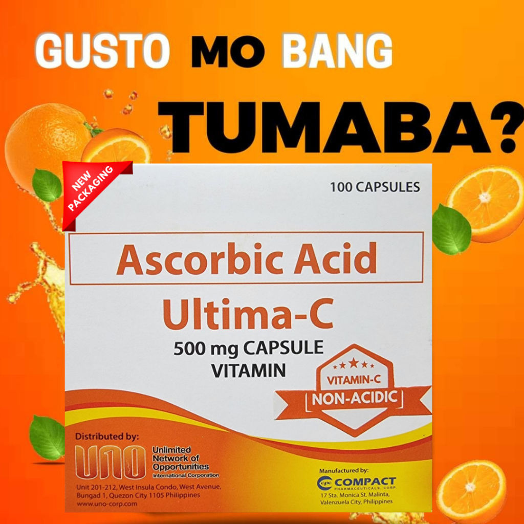 Ultima C One box 100 capsule- UNO product original | Shopee Philippines