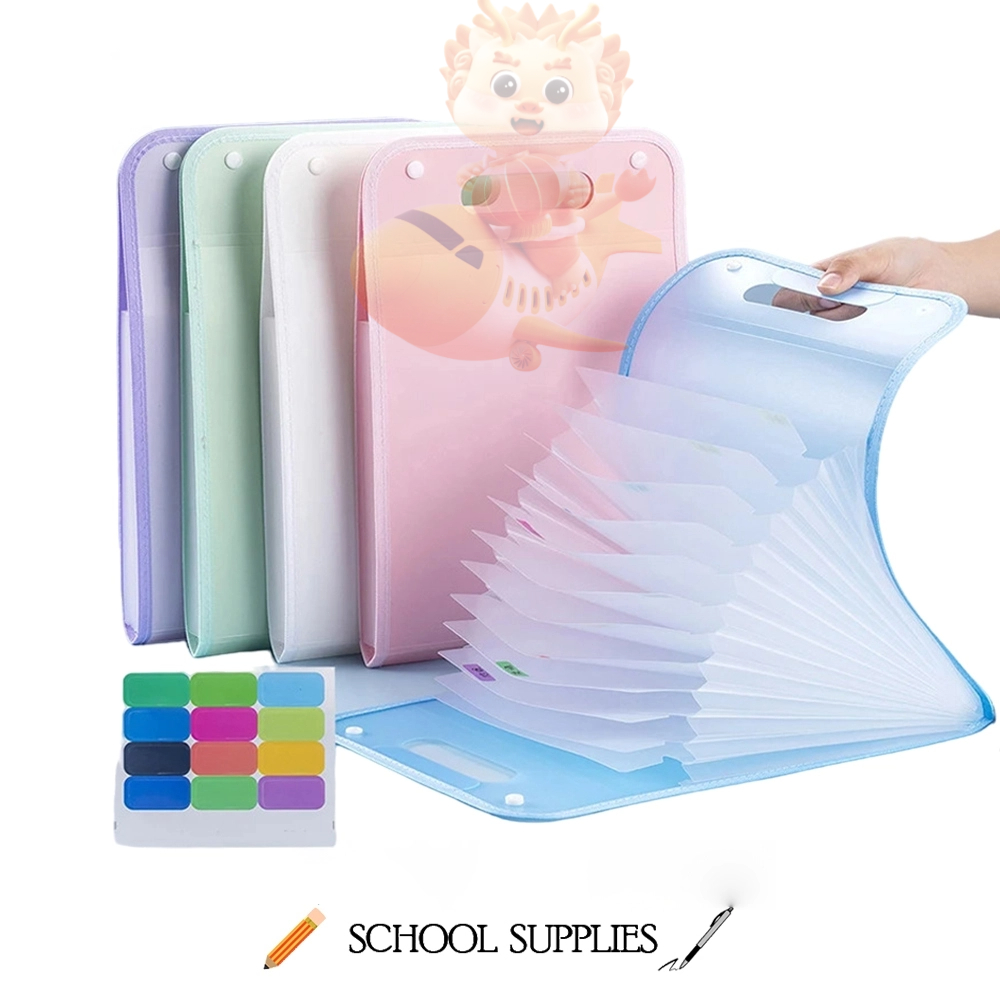 Vertical Handheld Paper File Folder Multi-layer Expanding Document ...