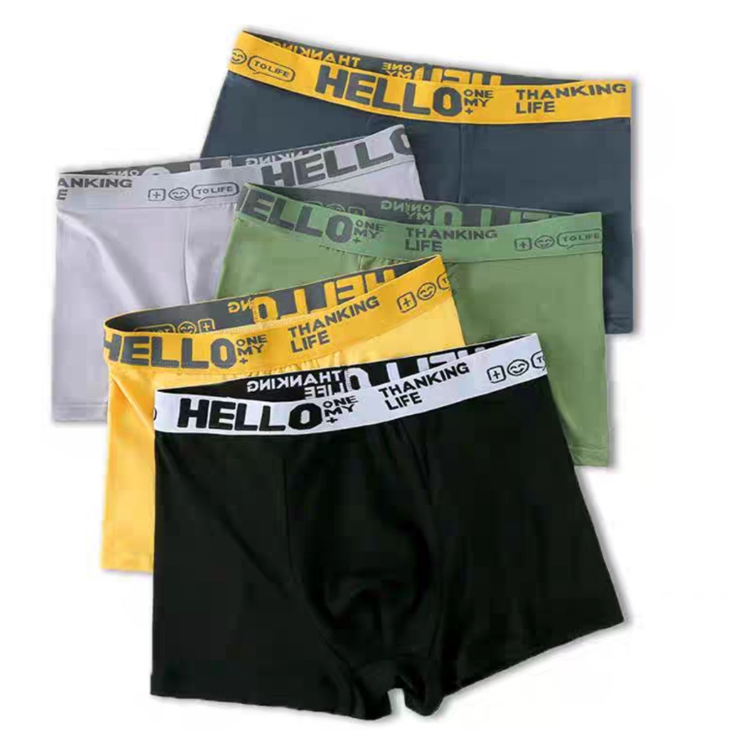 12-6PCS Boxer Brief New Stock, Hello Boxer Brief For Men Napaka ...