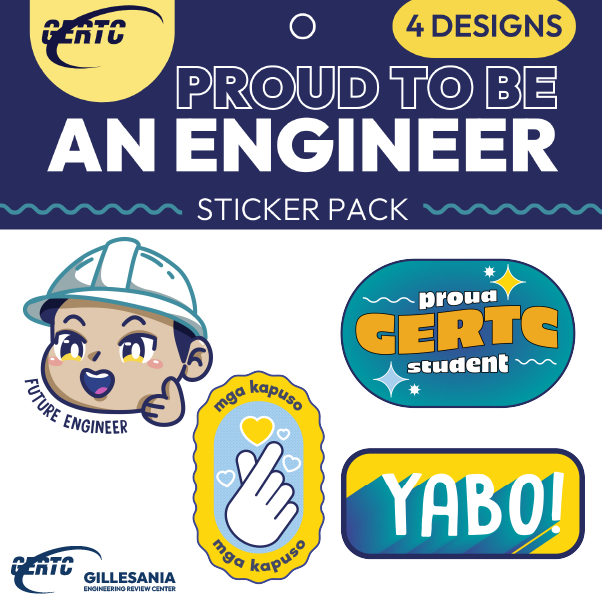 Proud to be an Engineer Sticker Pack 1 - Gillesania Engineering Review ...