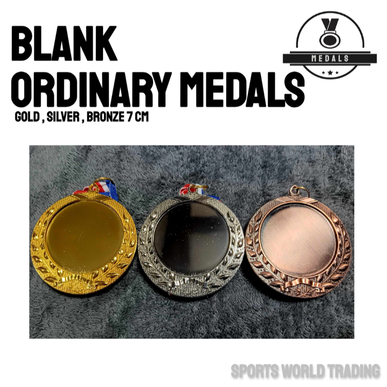 New Blank Medals 7 cm ( Customize Available ) | Shopee Philippines