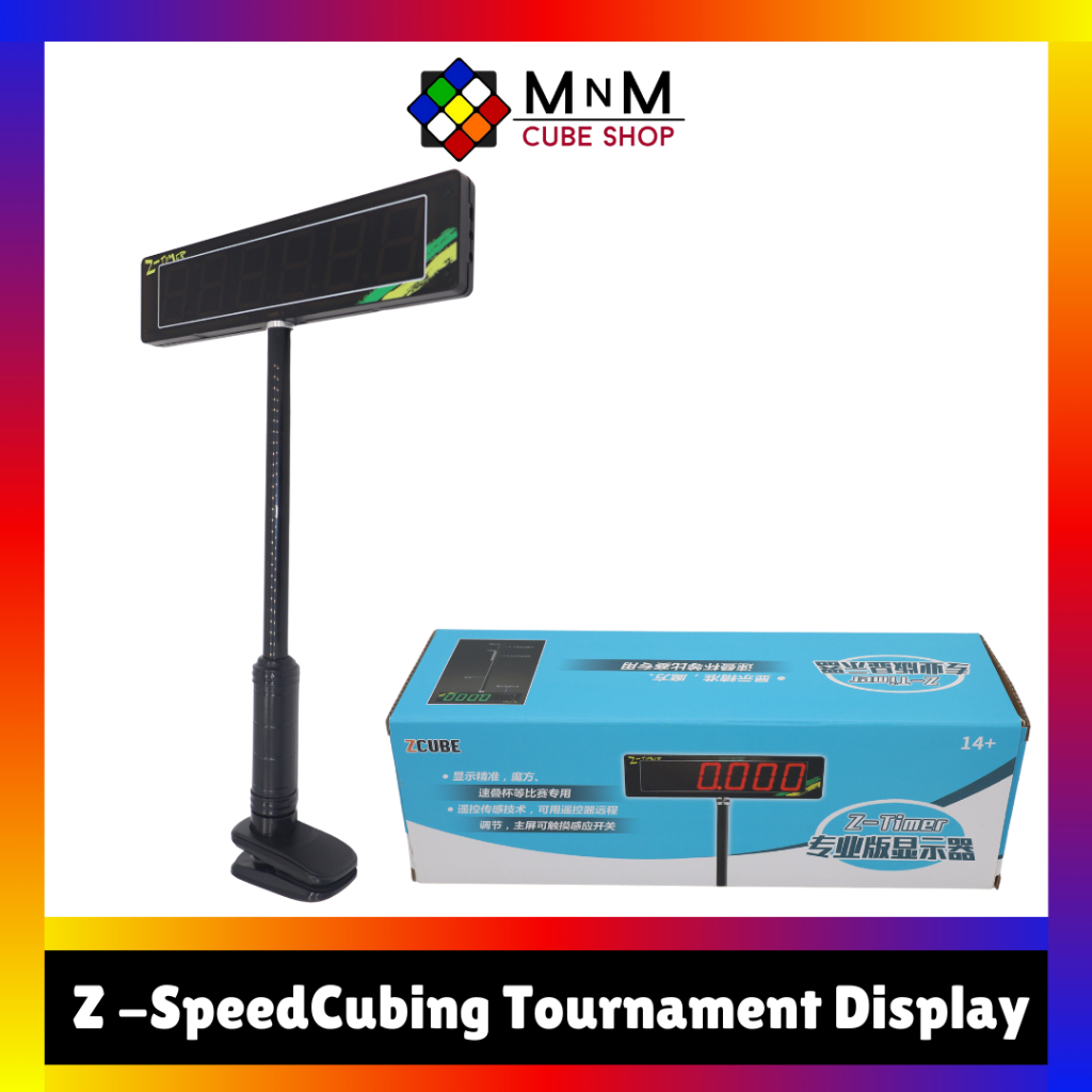 Z-Timer Display - SpeedCubing Tournament Display for Timer | Shopee ...