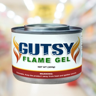 GUTSY FLAME GEL - Solid Gel Fuel for Chaffing Dish - 200grams of Power ...