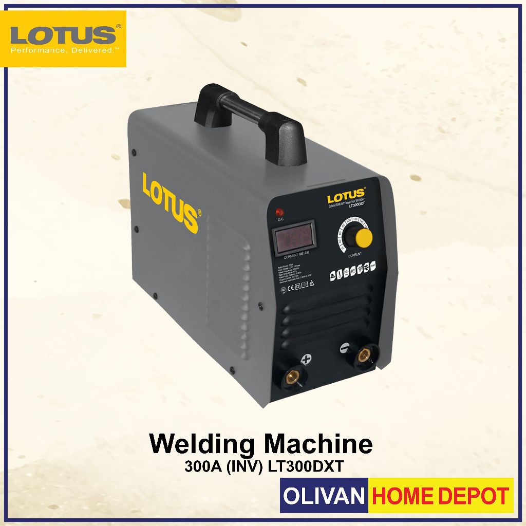 Lotus Inverter Welding Machine 300A LT300DXT | Shopee Philippines