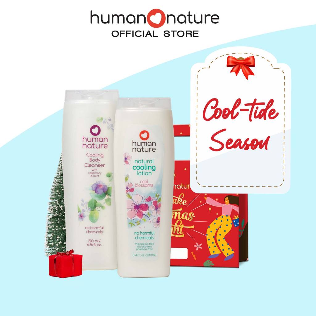 Human Nature Cool-tide Season Christmas Gift Set (Cooling Body Cleanser ...