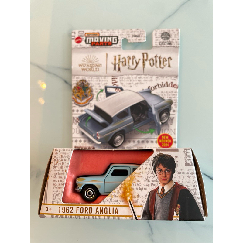 Matchbox Moving Parts Harry Potter Wizarding World 1962 Ford Anglia ...