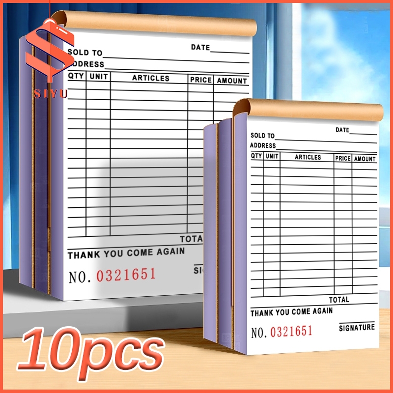 Carbonized Resibo Receipt Wholesale Daily Sales Transaction Record ...